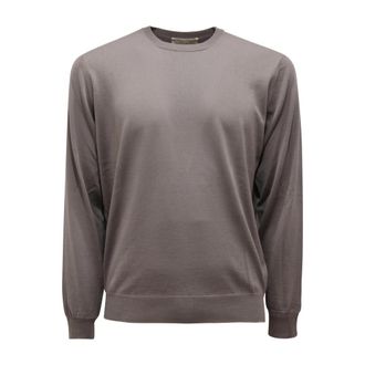 FILIPPO DE LAURENTIIS O8415 Maglione Wollpullover - - Knitwear - Herren - Grau - L