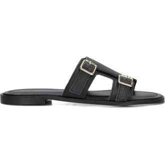 Stefano Lauran Schwarze Sliders - - Shoes - Damen - Schwarzk - 39 EU