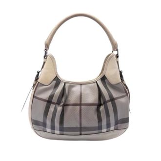 Burberry Sac hobo Pre-owned - Femme - Pre-owned - Gris - Taille: ONE Size