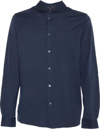 FILIPPO DE LAURENTIIS Homme, Chemises, Bleu, Taille: XL Camicia ML Basica