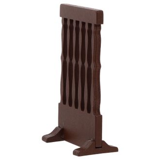 Angoily Kleiner Holzbildschirm Japanischer Stil Dekorativer Paravent f&uuml;r Schreibtisch Mikrolandschaft Japanisches Raumteiler Dekor Kompakte Wohnzimmerdekorati