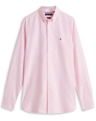 Tommy Hilfiger Oxfordhemd mit Stickmuster, Regular Fit in