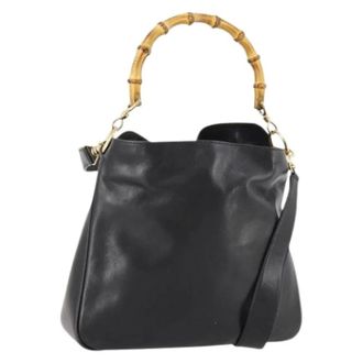Gucci Sac &agrave; main vintage Pre-owned - Femme - Pre-owned - Noir - Taille: ONE Size