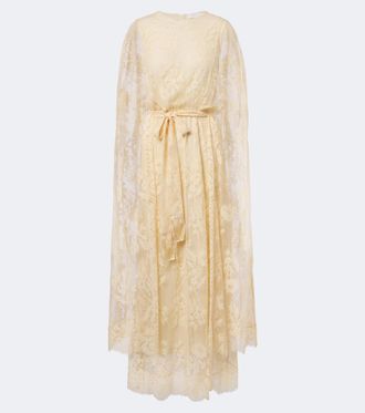 Zimmermann Robe longue Valiant en dentelle