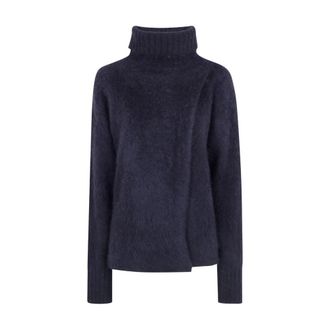 Uma Wang Rollkragenpullover aus Strick - - Knitwear - Damen - Schwarzk - S