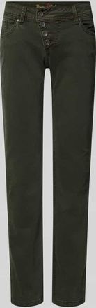 Buena Vista Slim Fit Jeans mit Knopfleiste Modell MALIBU