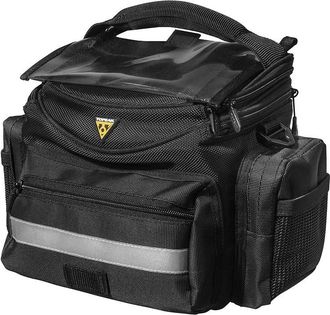 Topeak Lenkertaschen TourGuide Handlebar Bag, mit Fixer 8e (MJ 2019) aus 1800D und 840D Nylon in der Farbe Schwarz, Maße:, 25,5x23x18 cm, 597 g, 15002012