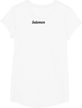 Salomon Top That Says the Name Salomon | Cute Adults Kids - Graphic T-Shirt