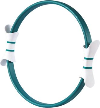 Harilla Pilates Resistance, Yoga Circle, Trainingsger&auml;te Body Exerciser Dual Handles &Uuml;bung f&uuml;r Workout Oberschenkel Beine, GR&Uuml;N