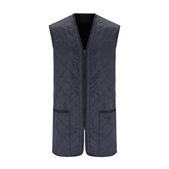 Barbour Dunkelblaue Steppweste - - Jackets - Herren - Blau - L