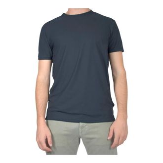Roberto Ricci Design T-shirt en cr&ecirc;pe de coton - Homme - Tops - Bleu - Taille: 4XL