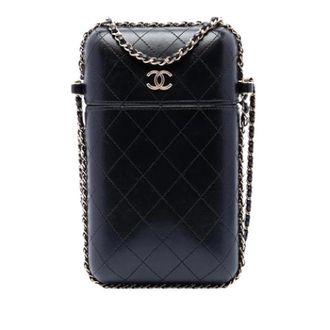 Chanel Pre-owned Phone Holder - - Pre-owned - Damen - Schwarzk - ONE SIZE