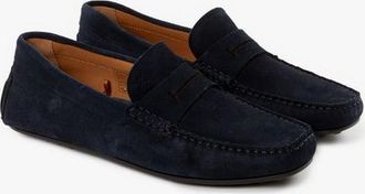 Hackett Ledermokassins - Blau