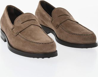 Tod's Suede Penny Loafers Tods