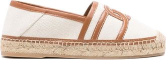Tod's Casual Chain-Applique Espadrilles in Beige - - Shoes - Damen - Beige - 38 EU