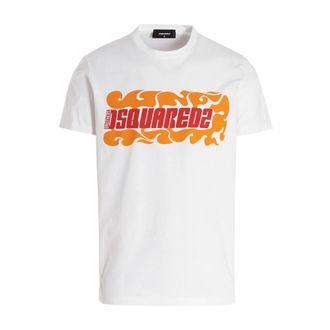 Dsquared2 T-Shirt S71Gd1133 - - Tops - Herren - Wei&szlig; - XL