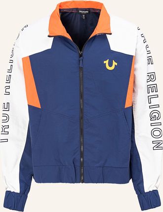 True Religion Track-Jacke Colorblocking blau