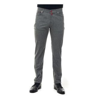 Kiton Slim-Fit Hose - - Trousers - Herren - Grau - W32