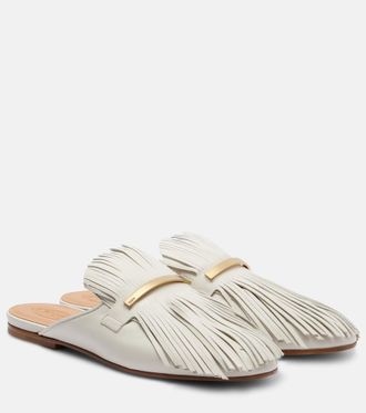 Tod's Slippers aus Leder