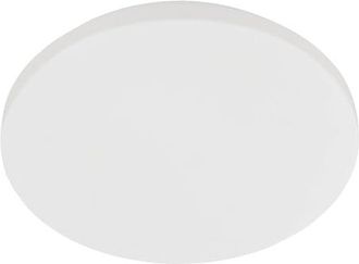 Eglo LED Deckenlampe Pogliola-E, Deckenleuchte mit Bewegungssensor und Dämmerungssensor, Lampe Decke aus Metall und Kunststoff in Weiß, Deckenbeleuchtung w