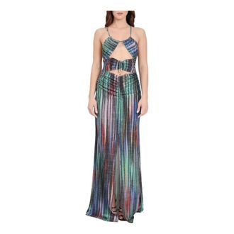 Just Cavalli Damen, Kleider, Mehrfarbig, MGr&ouml;&szlig;e