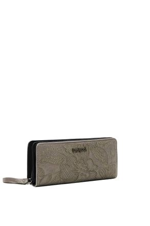 Desigual Womens Mone_Alpha Maya MAX Bi-Fold Wallet, Black