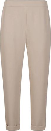 P.A.R.O.S.H. P.a.r.o.s.h., Femme, Pantalons, Beige, Taille: 42 FR Pantalon Cigarette