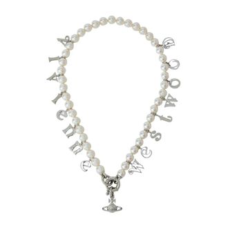 Vivienne Westwood Leanne Necklace - - Accessories - Damen - Grau - ONE SIZE