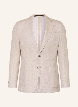 Windsor Windsor. Sakko Shaped Fit Mit Leinen beige