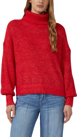 s.Oliver Oversize-Strickpullover mit weiten &Auml;rmeln und Rollkragen