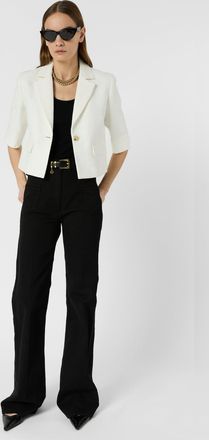 Gerard Darel Veste de tailleur courte en jacquard- TRACY - Blanc