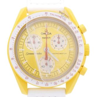 Omega Montre-bracelet Speedmaster So33J100 Pre-owned - Homme - Pre-owned - Blanc - Taille: ONE Size