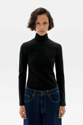 Thinking Mu Thinking MU Damen vegan Longsleeve Aine Schwarz