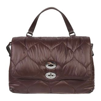 Zanellato Femme, Sacs, Brun, Taille: ONE Size Postina M Sac &agrave; main