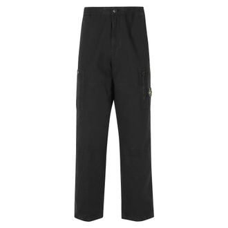 Stone Island Homme, Pantalons, Noir, Taille: W34 Marina Pantalons