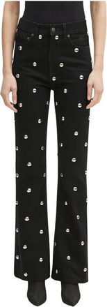 Fiorucci Damen, Hosen, Schwarzk, W29Gr&ouml;&szlig;e