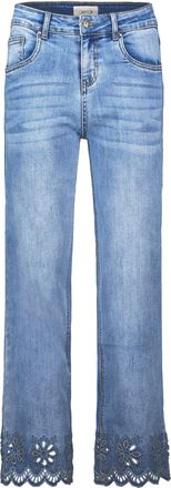 Cartoon Damen Stretch-Jeans mit Stickerei 40, Blau