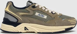 Autry Baskets Homme Hyperway Low Sue Meshact Silver Sage Spabl