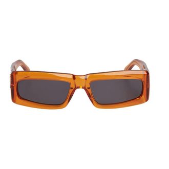 Palm Angels unisex, Accessoires, Orange, Taille: ONE Size Yreka Lunettes de soleil
