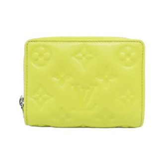 Louis Vuitton Portefeuille en cuir Pre-owned - Femme - Pre-owned - Jaune - Taille: ONE Size