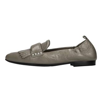 Ash Ash, Femme, Chaussures, Vert, Taille: 36 EU Blitz Leather Kiltie Flat
