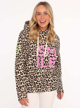 Zwillingsherz Sweater Alissa LEO mit SMILE Print