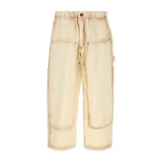 Willy Chavarria Workwear Toluca Pant - - Trousers - Herren - Wei&szlig; - S