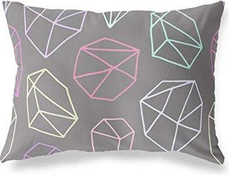 Bonamaison Le Jardin du Lin Kissen Zierkissenbezug Zufälliges Muster Kissenbezug, Weich Bequem, Für Zuhause Autos Büro Sofa Wohnzimmer Couch Schlafzimmer Dekor, 