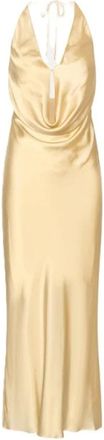 Rotate Rotate Birger Christensen, Femme, Robes, Jaune, Taille: 42 FR Gowns