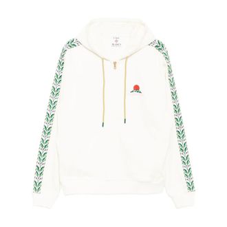 Casablanca Herren, Sweatshirts & Hoodies, Wei&szlig;, XLGr&ouml;&szlig;e