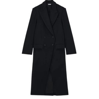 Alexander McQueen Double-Breasted Coat - - Coats - Damen - Schwarzk - S