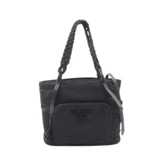 Prada Pre-owned Tessuto+Passama Nylon 2way Handbag - - Pre-owned - Damen - Schwarzk - ONE SIZE