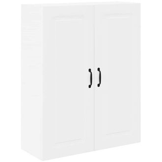 vidaXL Küchenwandschrank mit Regal Weiß 80 x 31 x 100 cm Holzwerkstoff vidaXL