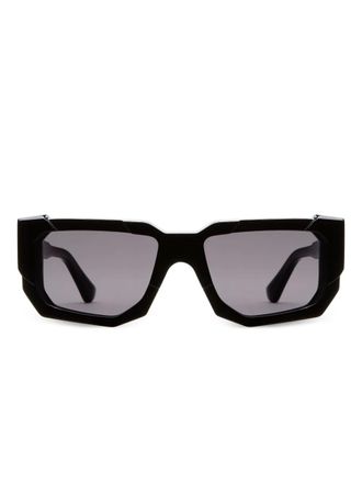 Kuboraum lunettes de soleil &agrave; monture g&eacute;om&eacute;trique F6 - Noir